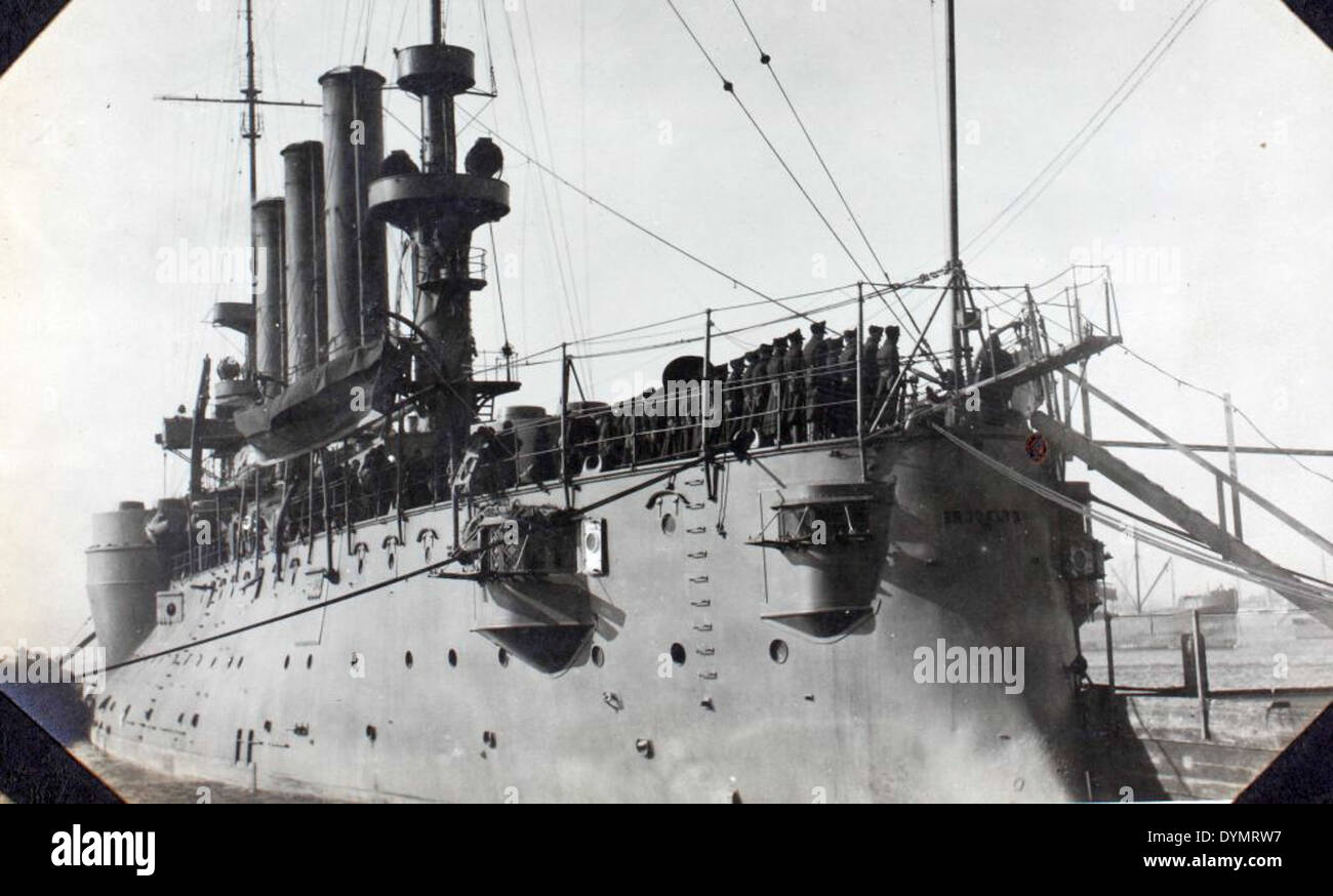The USS Brooklyn (ACR-3), later reclassified as CA-3, was an armored ...