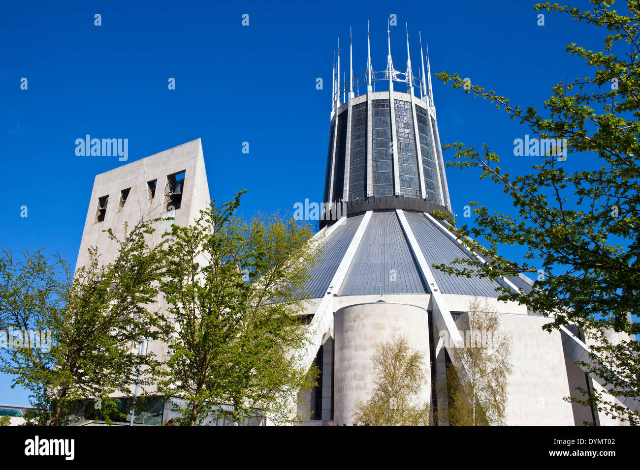 The modern exterior of Liverpool Metropolitan Cathedral Stock Photo - Alamy