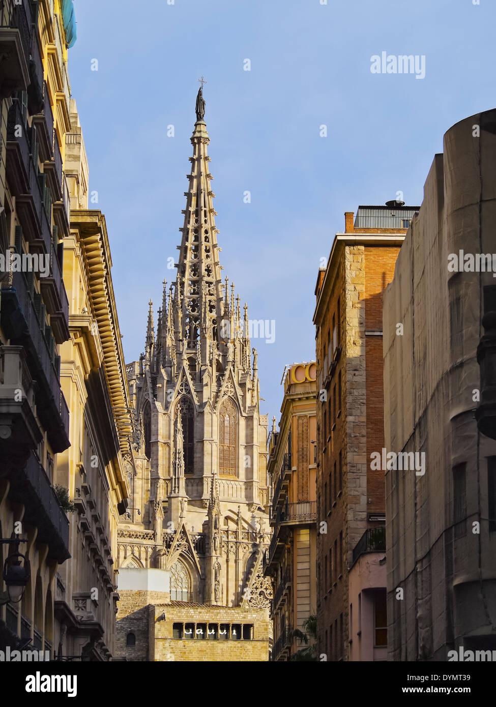 The Cathedral of the Holy Cross and Saint Eulalia in Barcelona ...