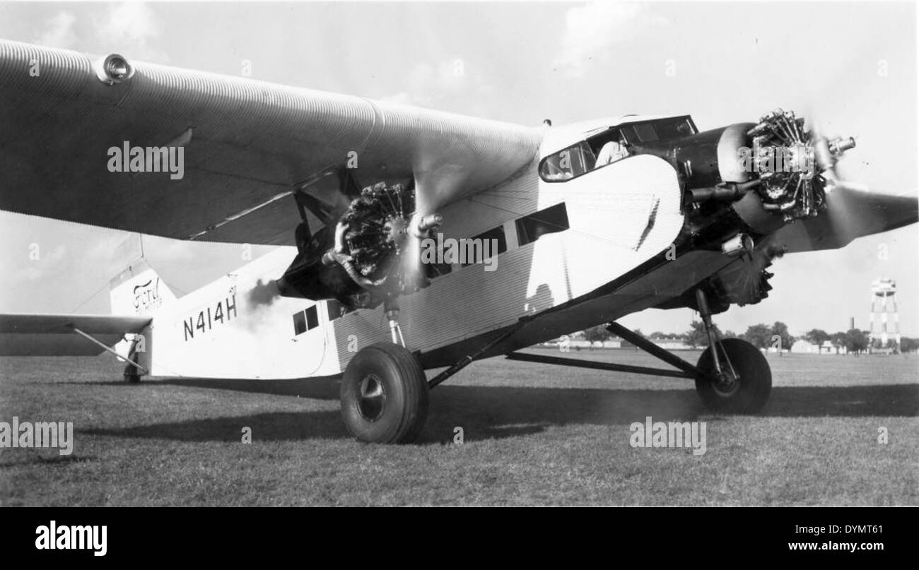 The Ford 5-AT-C, registered as N414H, was a model of the Ford Trimotor ...