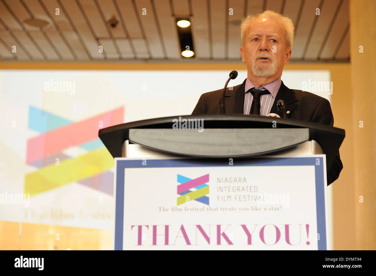 Toronto, Canada. 22nd April 2014. Bill Marshall, founder of TIFF ...