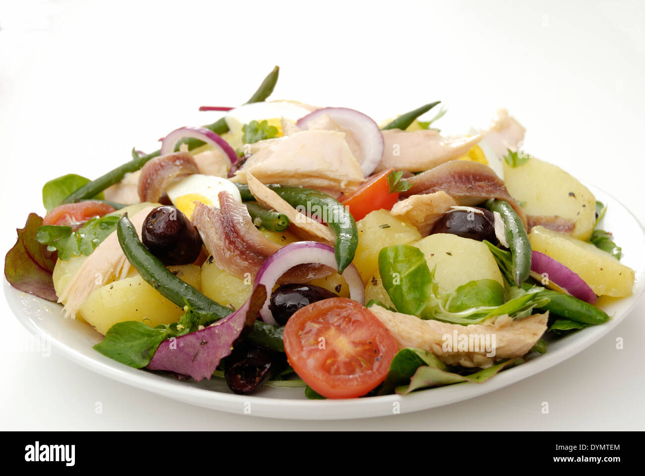 Nicoise salad boiled potato hi-res stock photography and images - Alamy