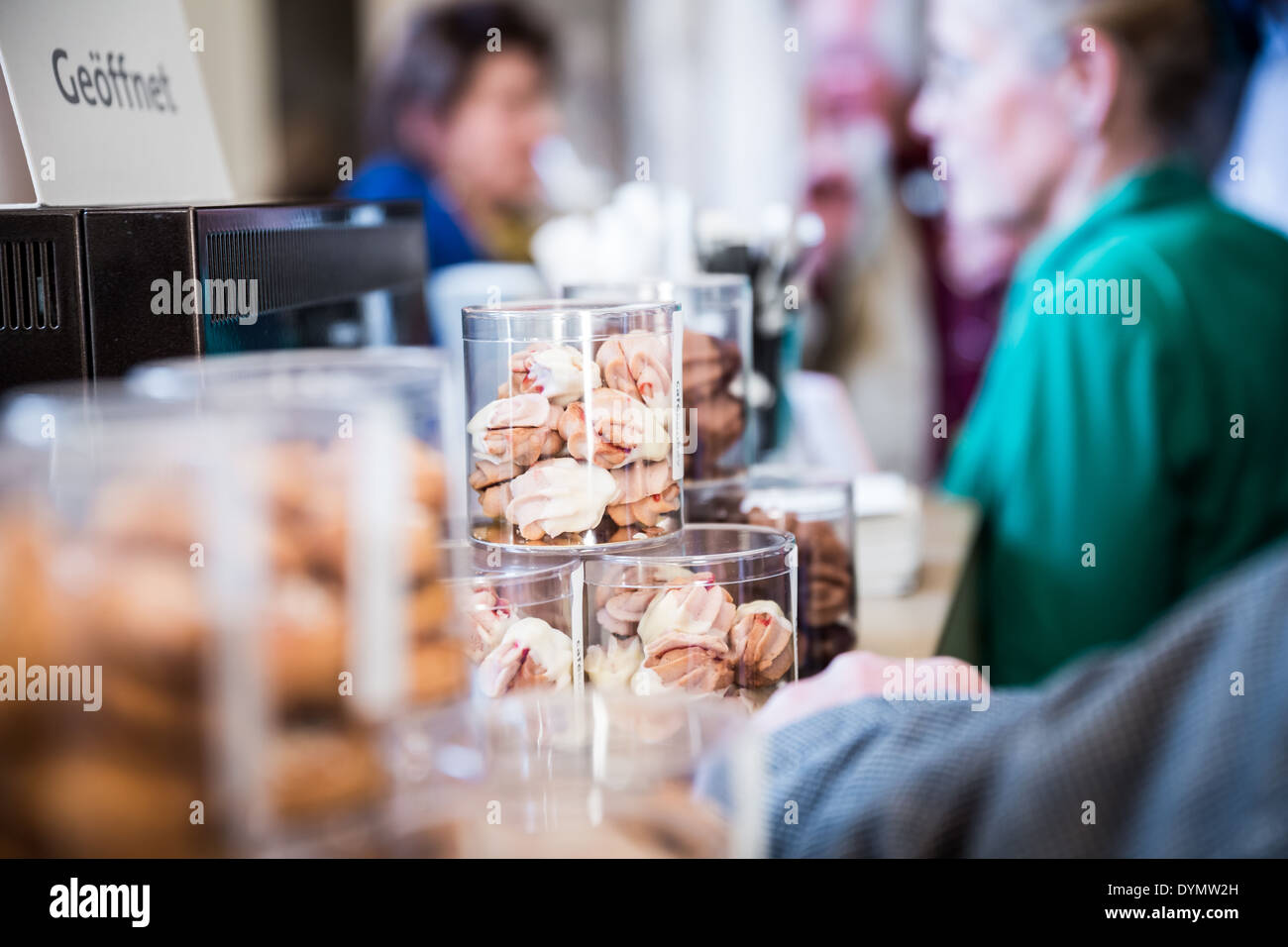 customers at bakery shop Stock Photo - Alamy