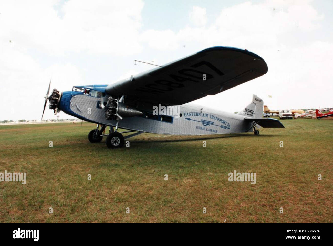The Ford 4-AT-E, registered NC8427, was an early all-metal trimotor ...