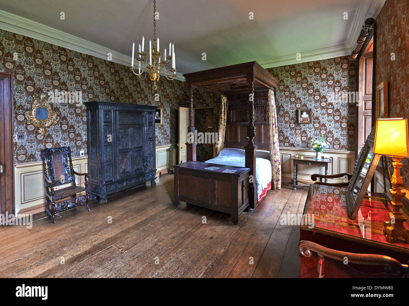 Dunster Castle is a former motte and bailey castle, now a country house ...