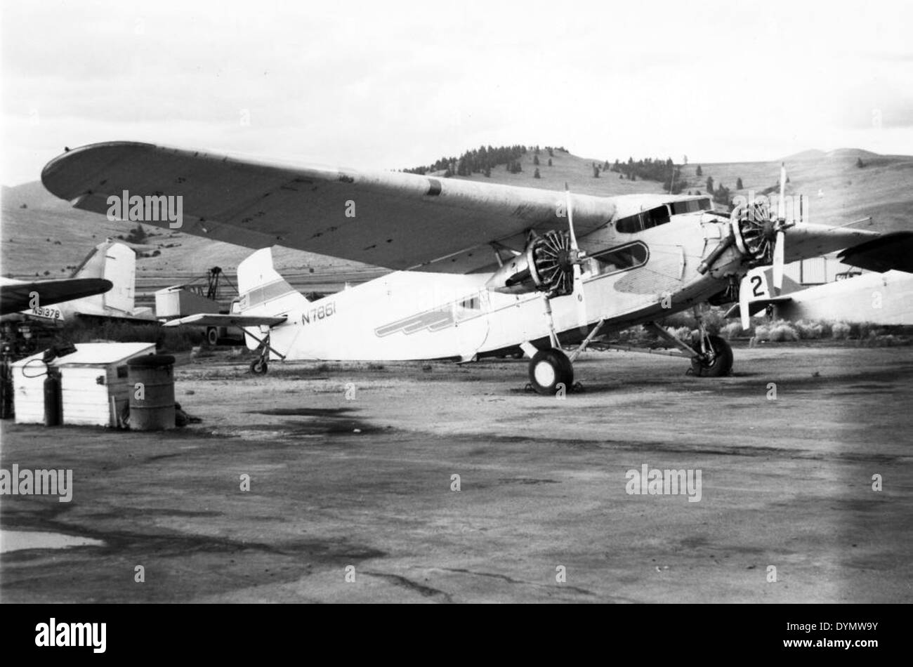 The Ford 4-AT-B, serial number N7861, was a prominent early aircraft ...
