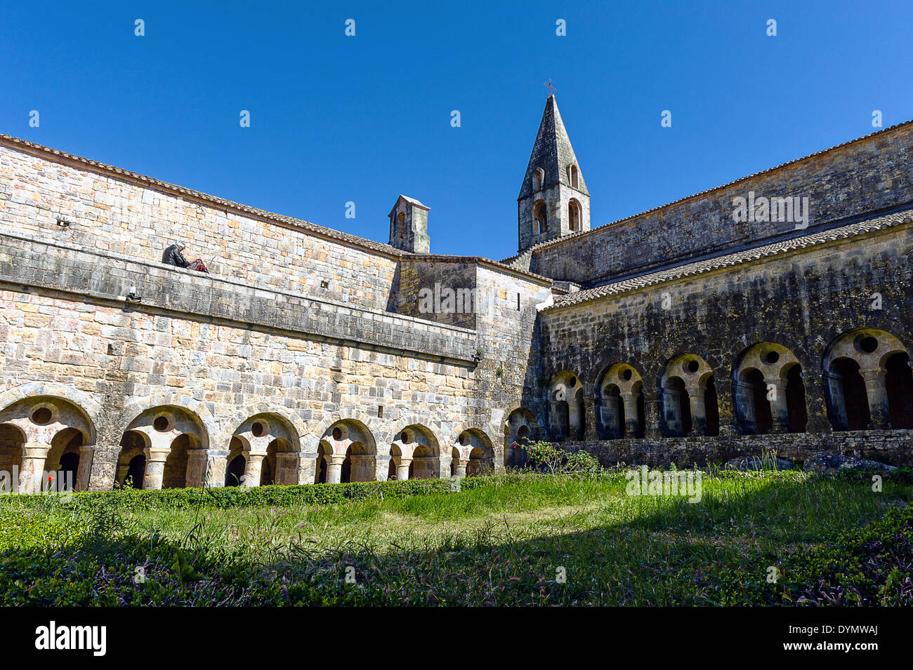 Europe, France, Var, Le Thoronet, Cistercian Abbey Stock Photo - Alamy