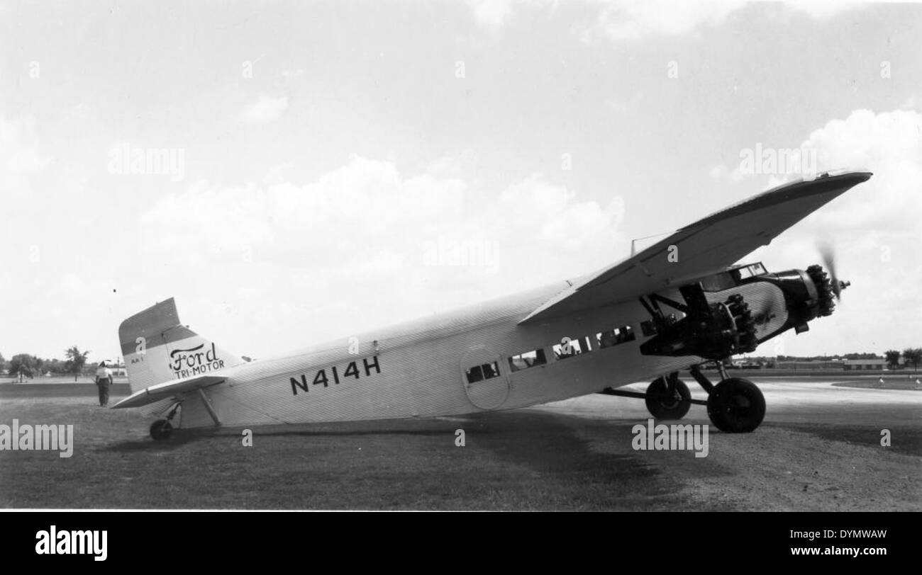The Ford 5-AT-C, registered N414H, is a historic American biplane built ...