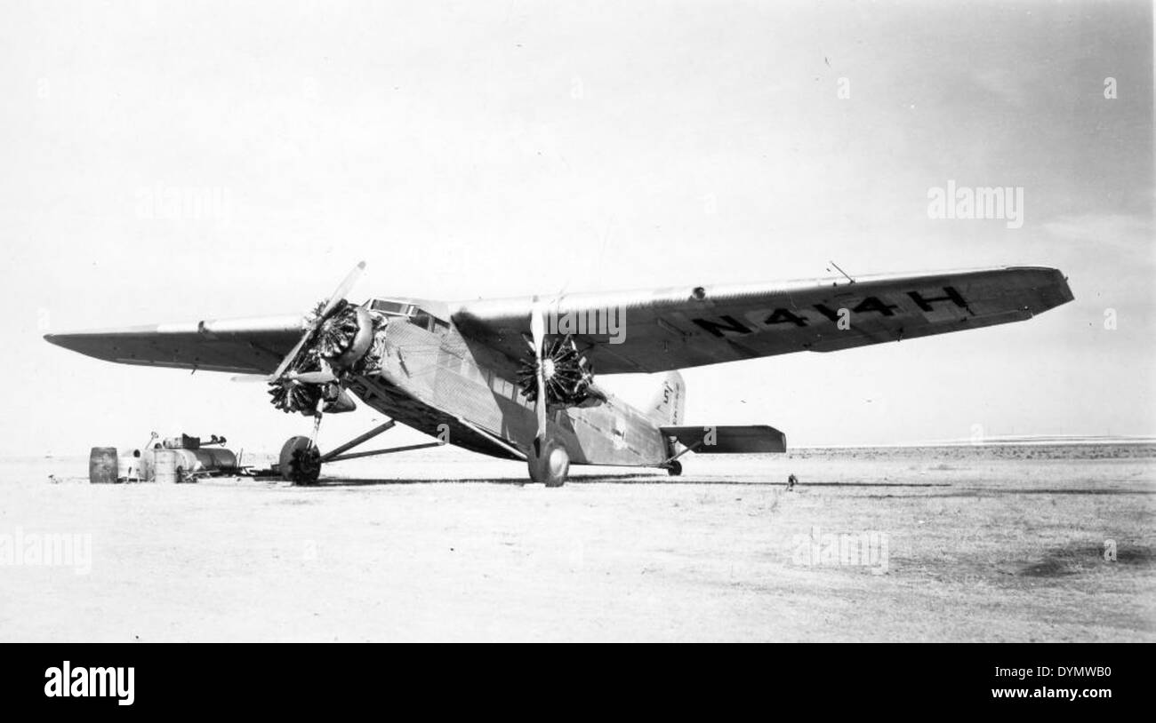 This image showcases the Ford 5-AT-C, a 1920s American airliner ...