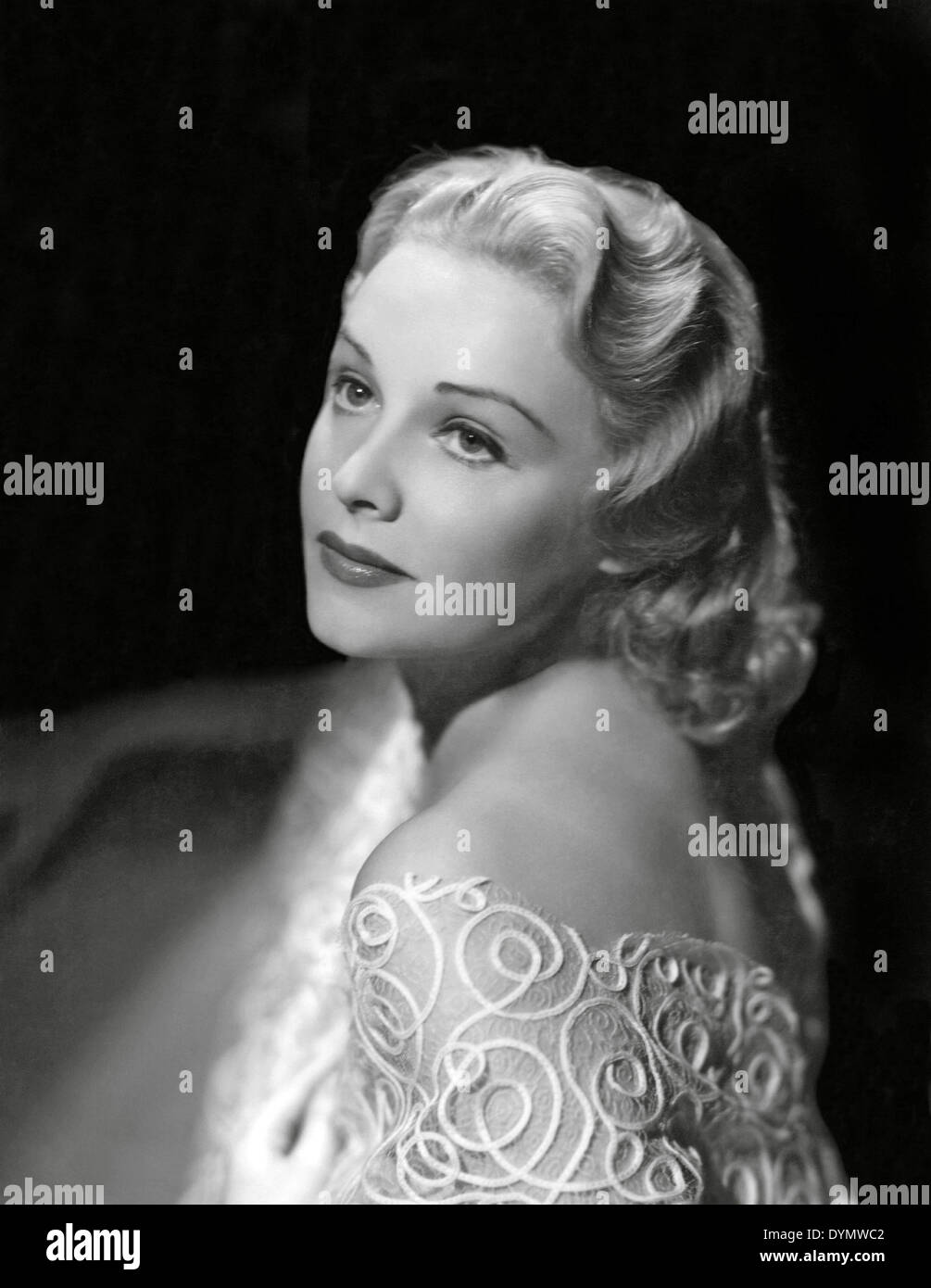 MADELEINE CARROLL (1906-1987) Uk film actress about 1930 Stock Photo ...