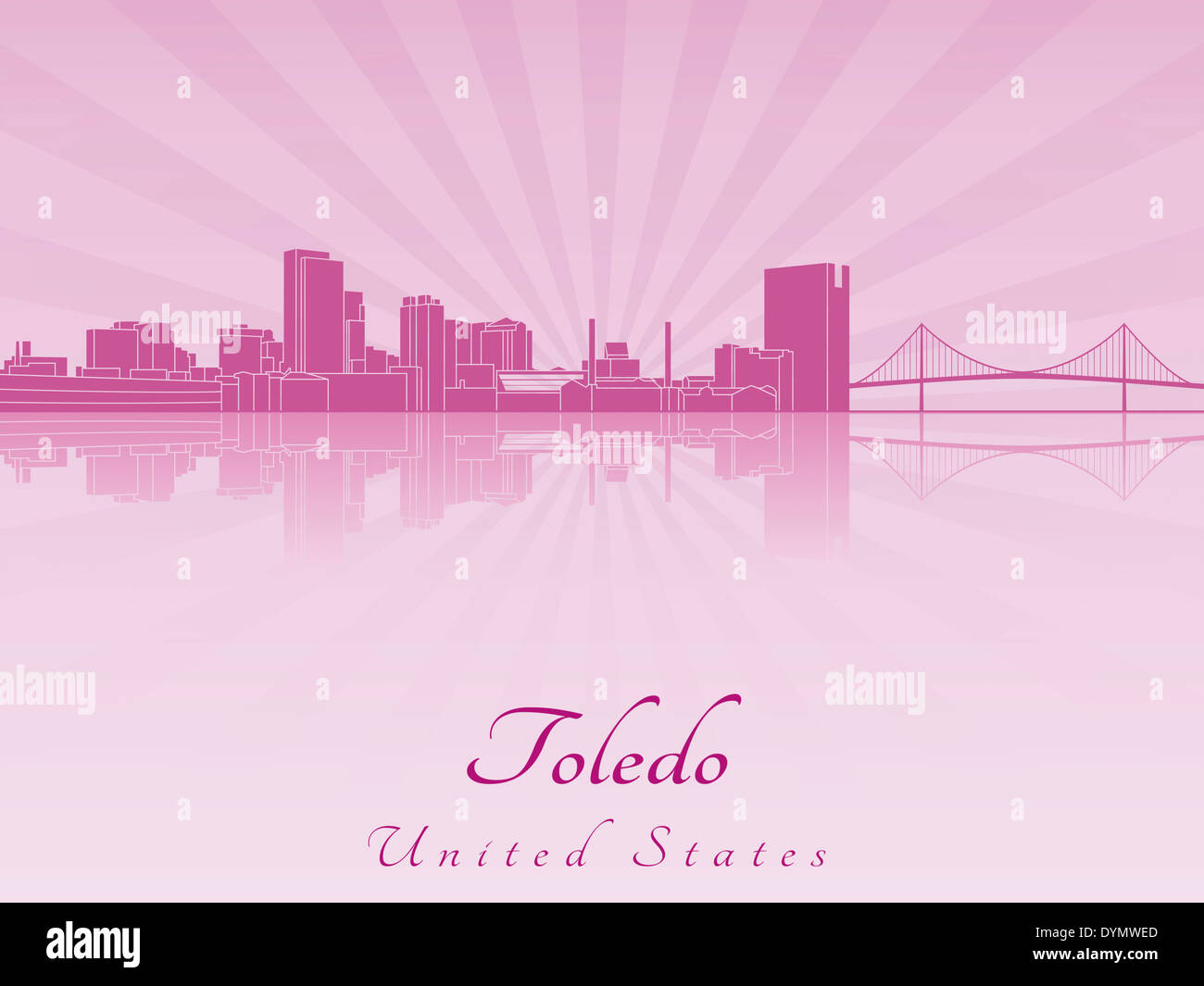 Toledo ohio city skyline hi-res stock photography and images - Alamy