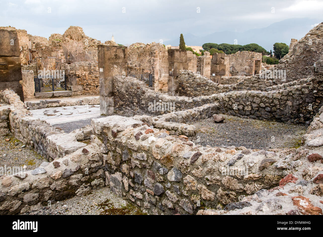 The ruins of the Roman city of Pompeii, Italy Stock Photo - Alamy