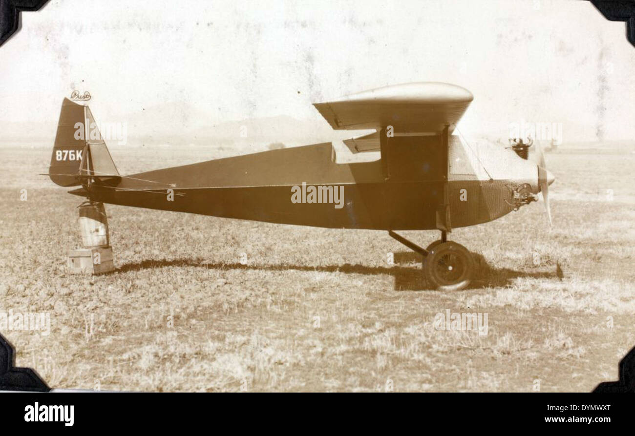 The 1929 Baby Pursuit High Wing Monoplane, also known as the Rowell AL ...