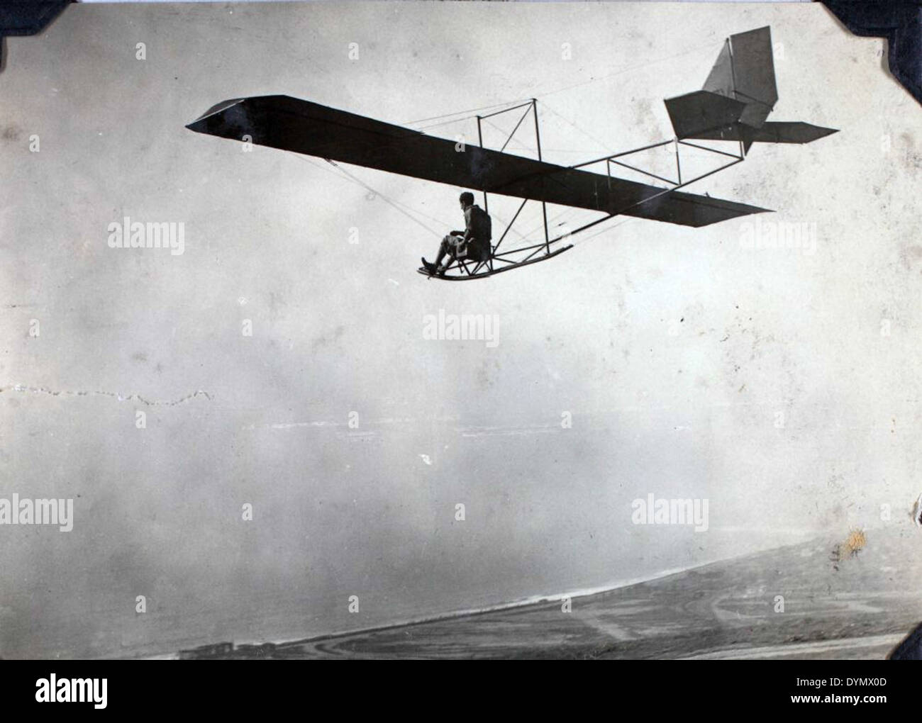 This image captures the history of gliding and soaring, with a focus on ...