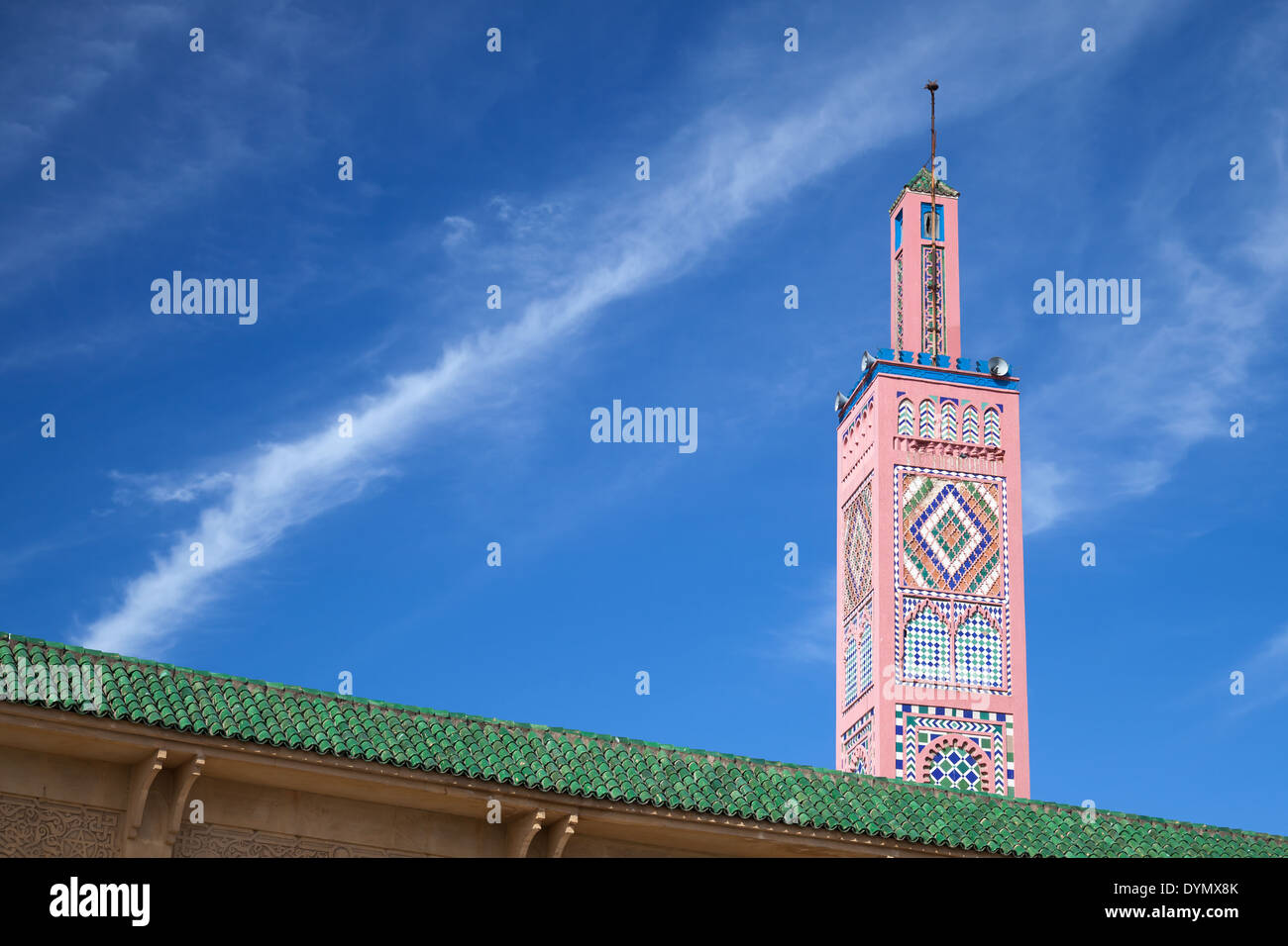 Mosque in Medina. Old part of Tangier town, Morocco Stock Photo - Alamy