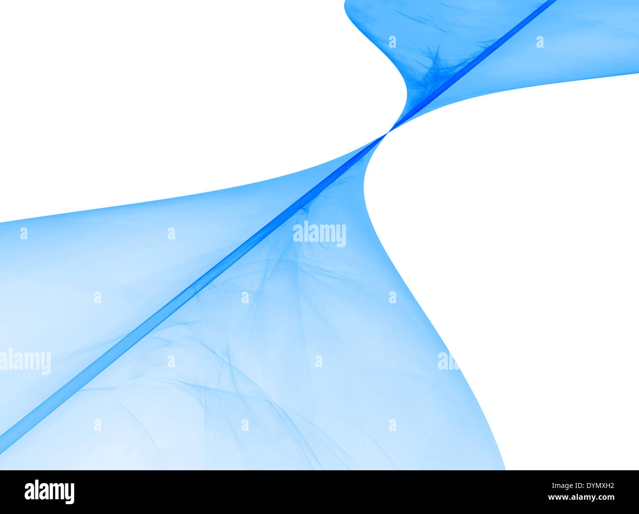 Abstract background with transparent light blue shape on white Stock ...