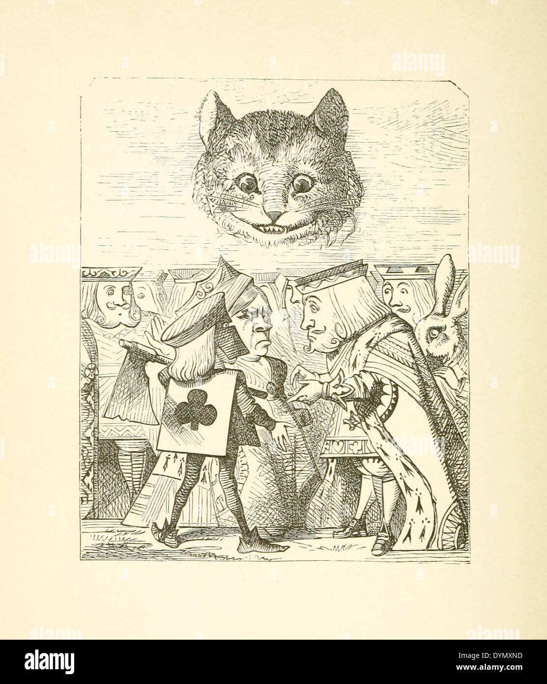 Tenniel alice cheshire hi-res stock photography and images - Alamy