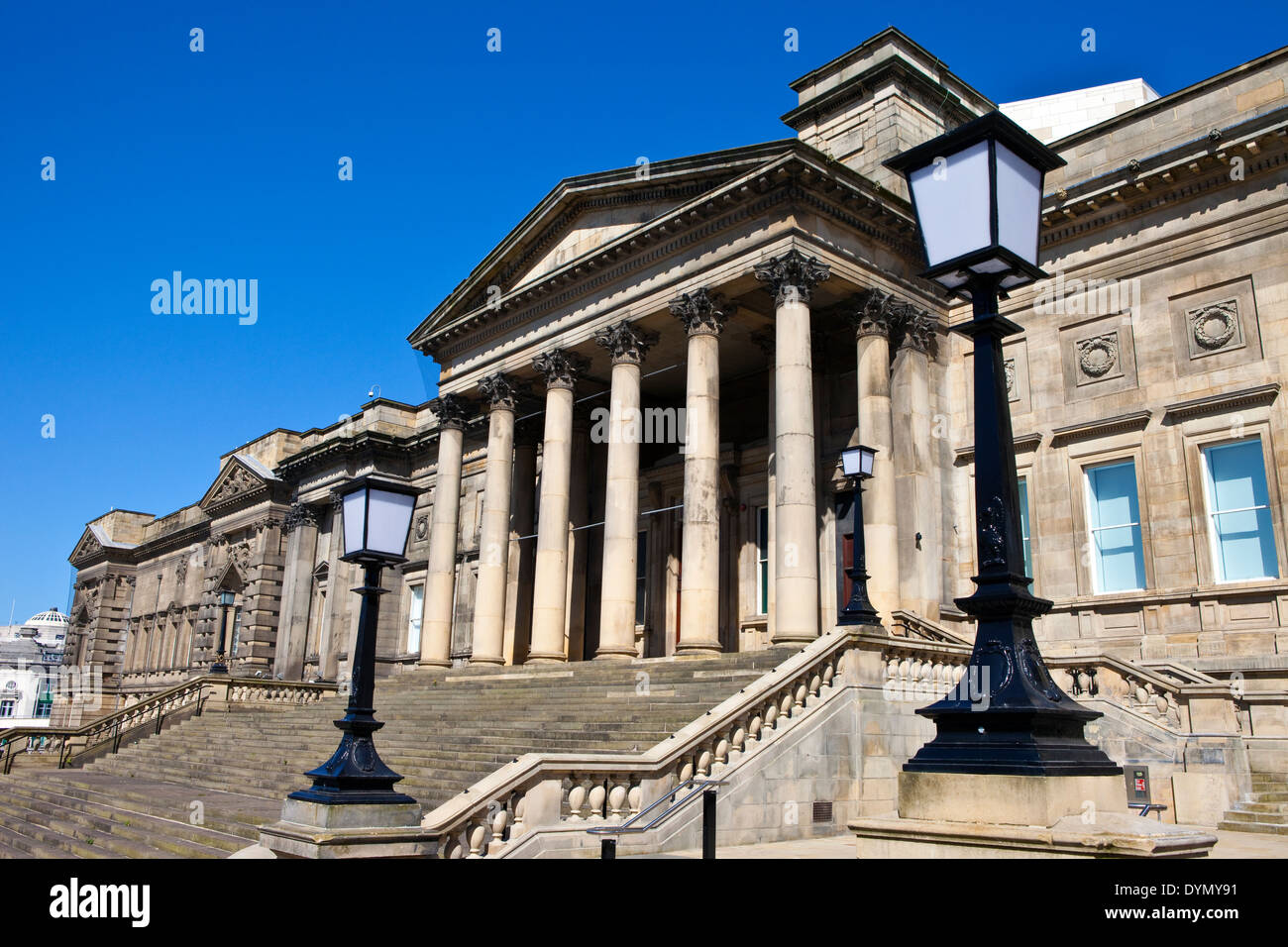The Central Library in Liverpool Stock Photo - Alamy