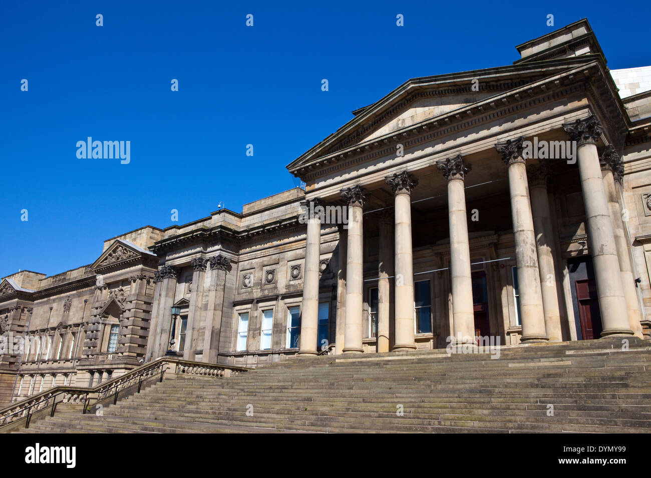The Central Library in Liverpool Stock Photo - Alamy