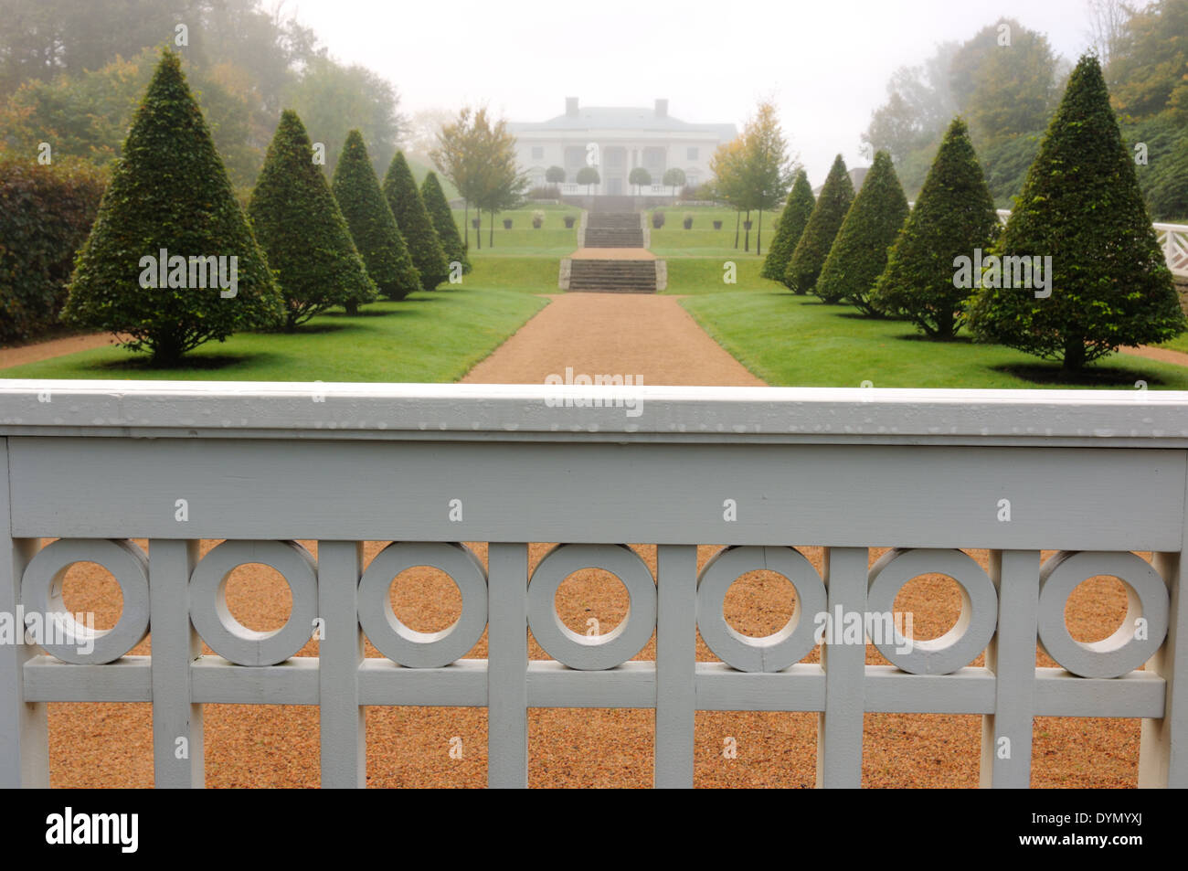 Formal garden in front of Gunnebo house Stock Photo - Alamy