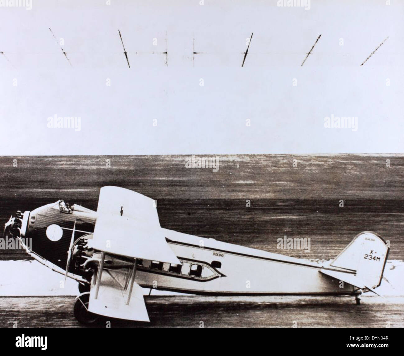 This image features Theophilus Lee's Boeing 80, a significant early ...