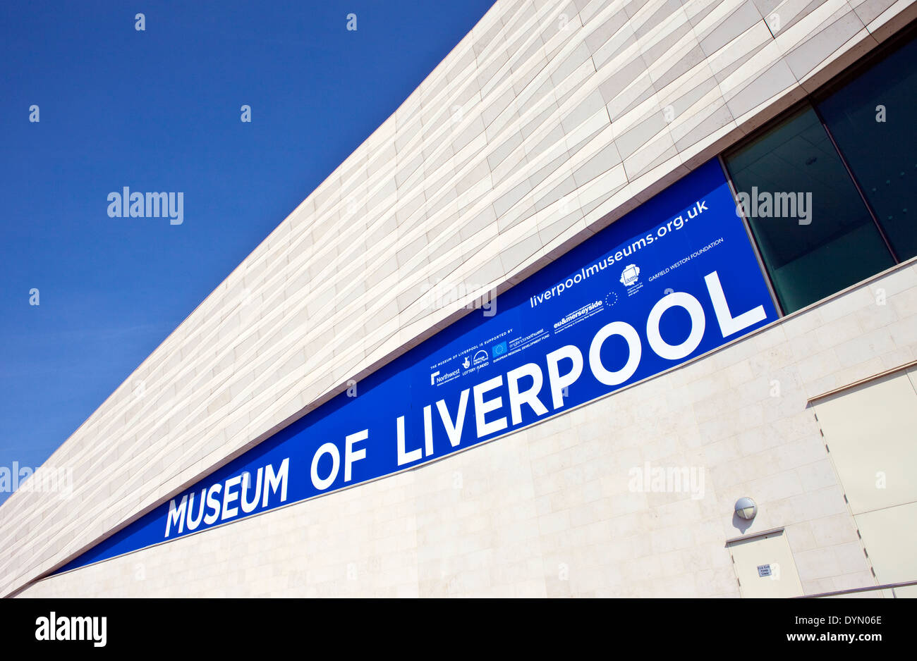 The modern architecture of the Museum of Liverpool Stock Photo - Alamy