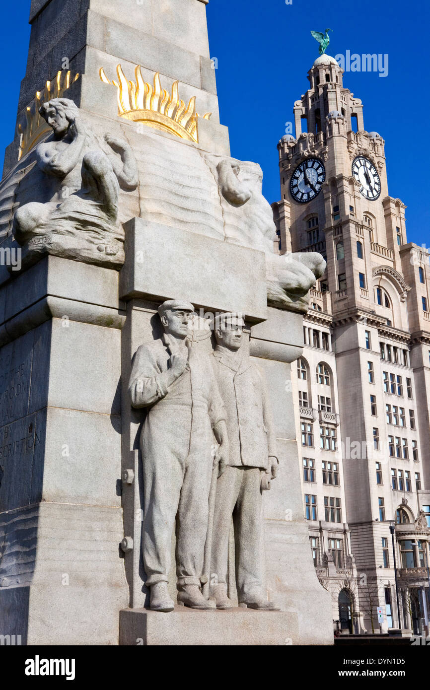 The Memorial to the Engine Room Heroes in Liverpool, UK Stock Photo - Alamy