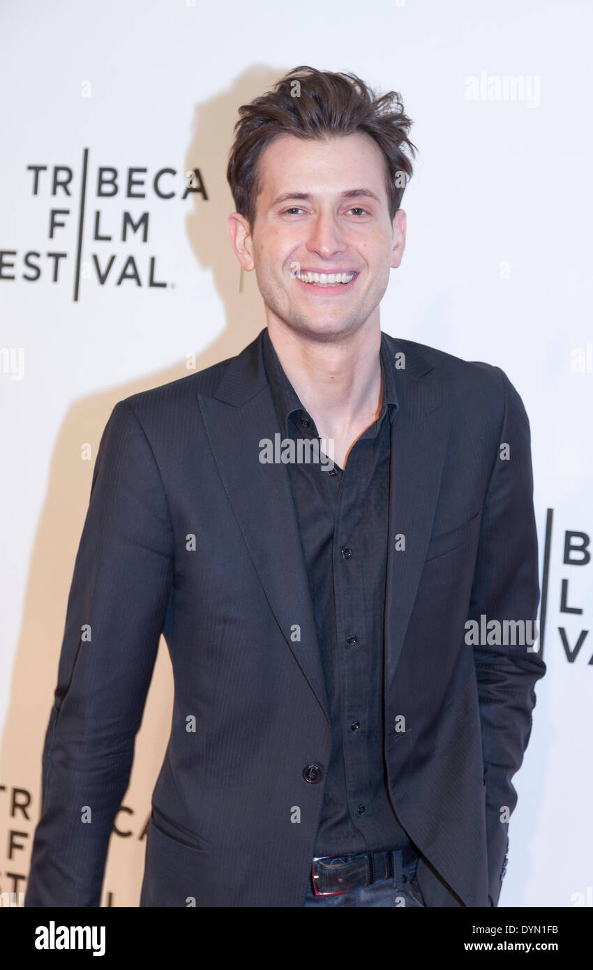 New York, NY, USA - April 21, 2014: Singer Peter Cincotti attends ...