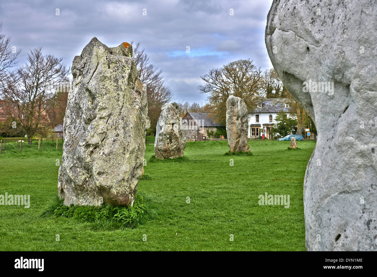 In southwest england unique amongst megalithic monuments hi-res stock ...