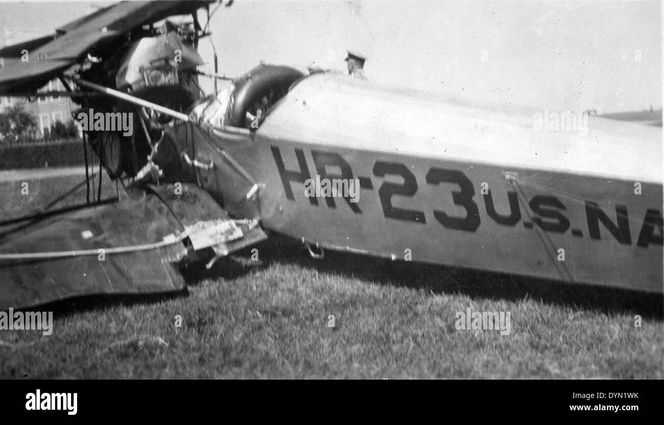The Consolidated N2Y-1, a U.S. Navy trainer aircraft, was involved in ...