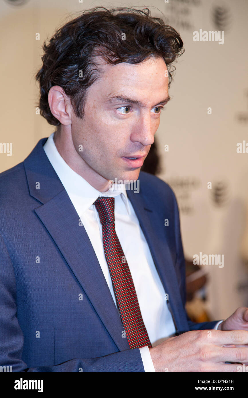 New York, NY, USA - April 21, 2014: Actor Nathan Darrow attends Tribeca ...