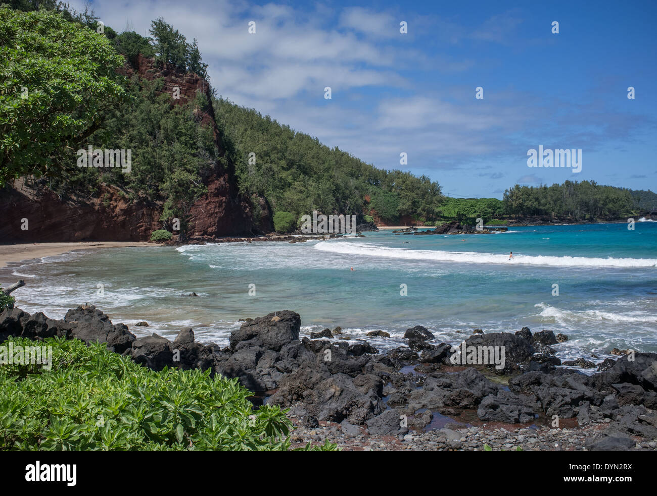 Koki Beach area near Hana, Maui, Hawaii Stock Photo - Alamy