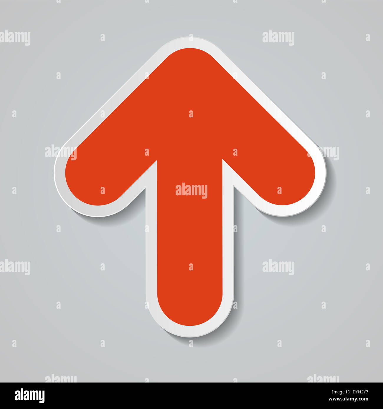 Infographic Arrow Icon. Vector Illustration Stock Photo - Alamy