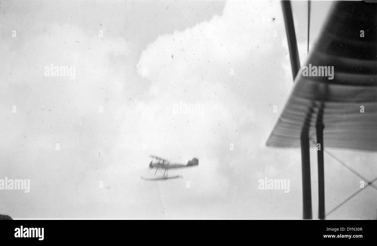 This image features a Fleet seaplane, number 173, from the U.S. Navy ...