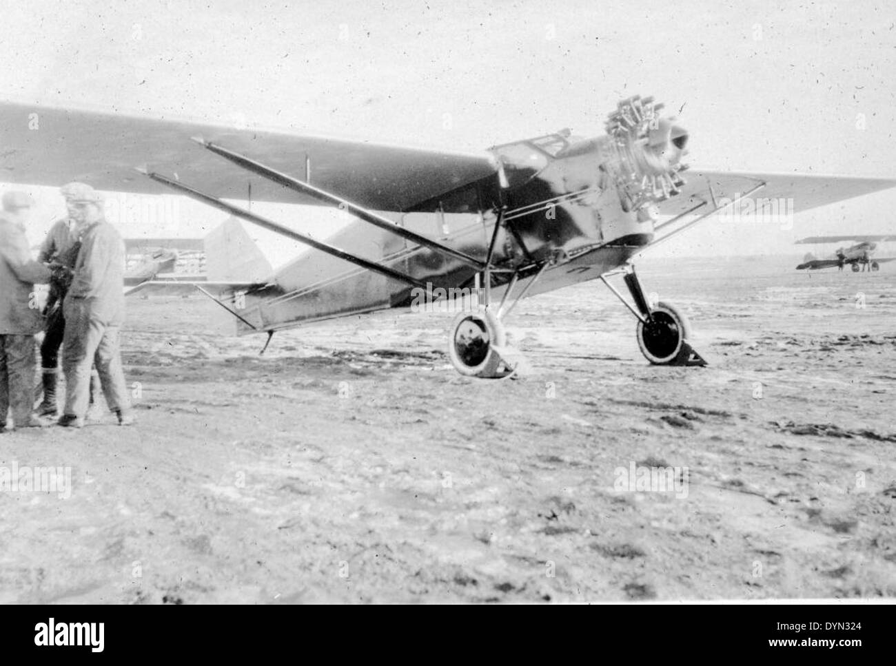 This image shows the Columbia Triad aircraft (NX307E), used by the U.S ...