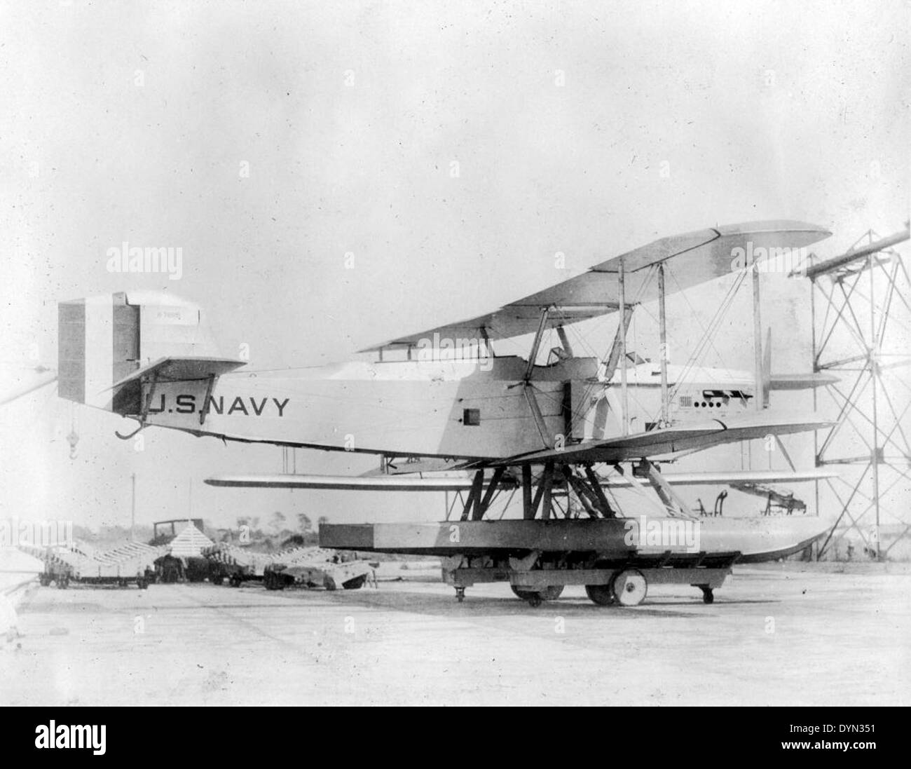 The Martin T3M-2, identified by its tail number A-7228, was a seaplane ...