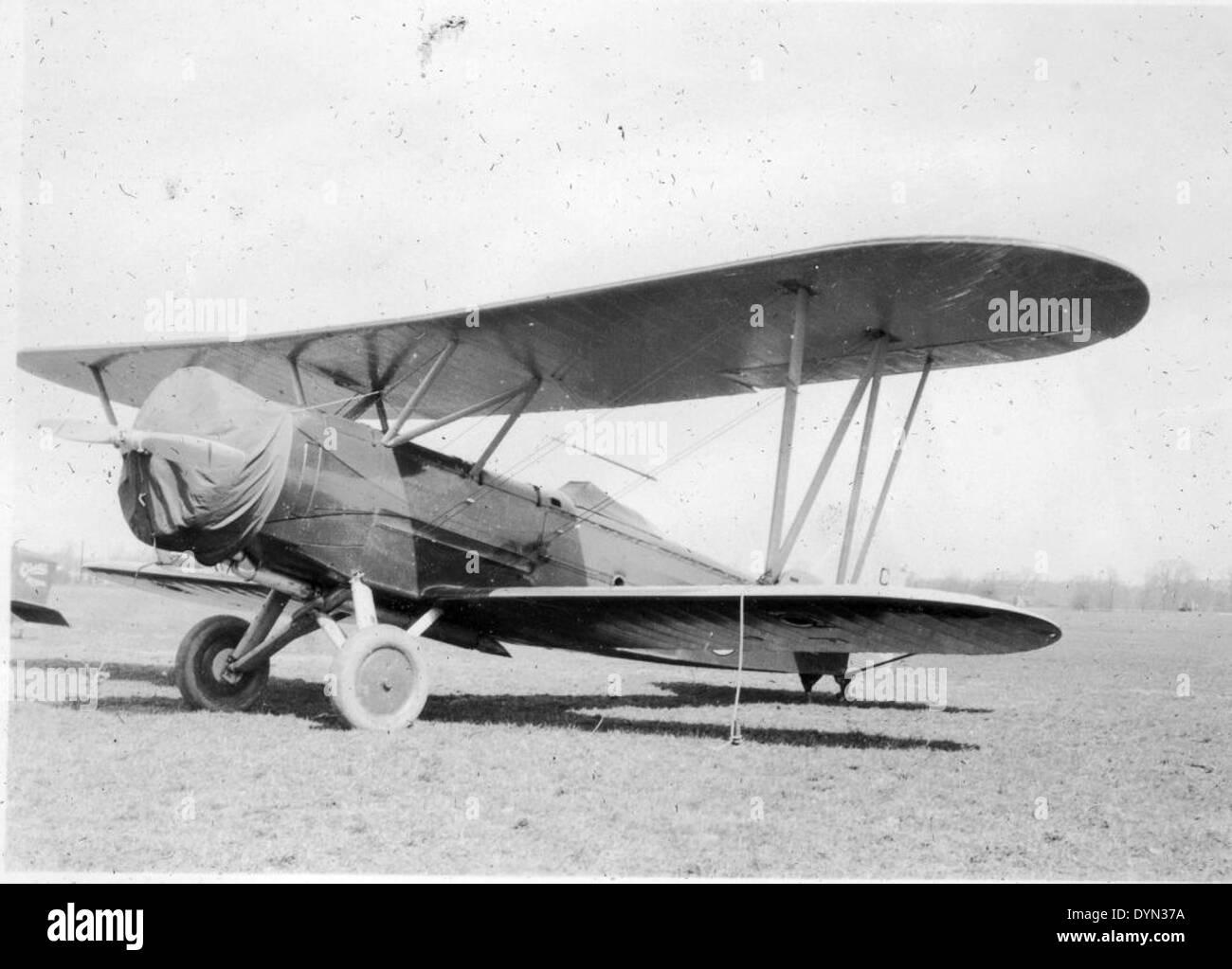 Us navy biplane Black and White Stock Photos & Images - Alamy