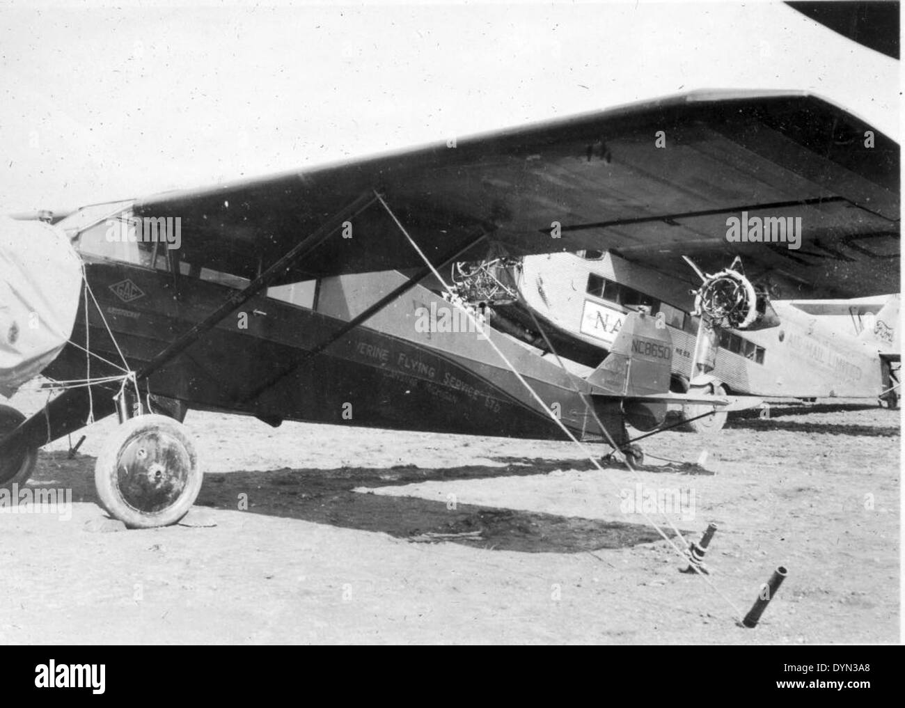 The General Aristocrat 102A, with serial number NC8650, was an aircraft ...