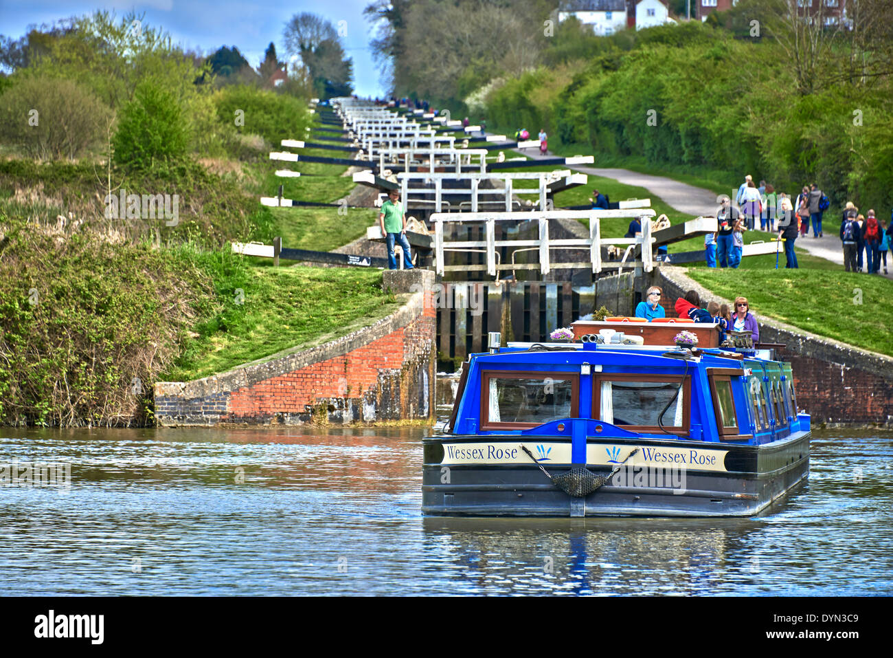 3 rise locks hi-res stock photography and images - Alamy