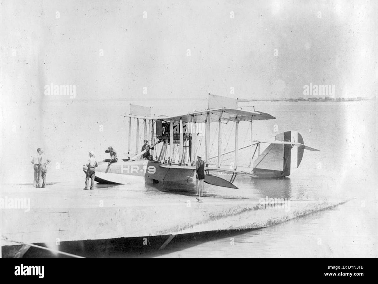 The Curtiss HS-2L was a biplane used by the U.S. Navy during the early ...