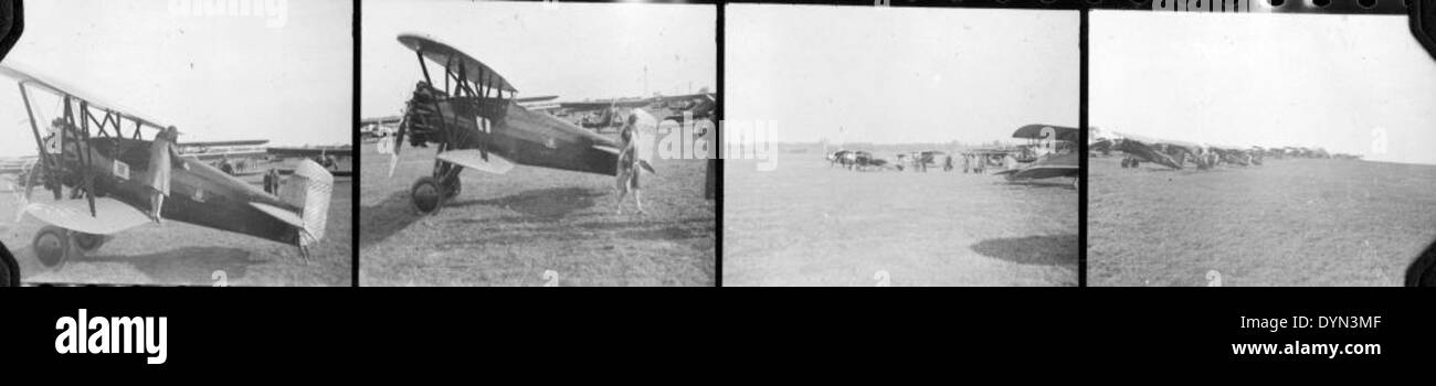 This image features the Curtiss P-1, one of the earliest U.S. Air Force ...