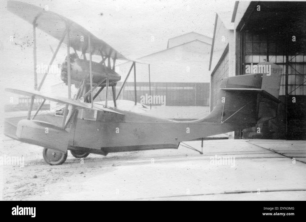 The Keystone K-84 Commuter, identified by the registration number ...