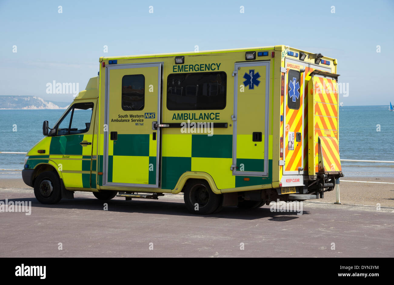 Ambulance on standby hi-res stock photography and images - Alamy