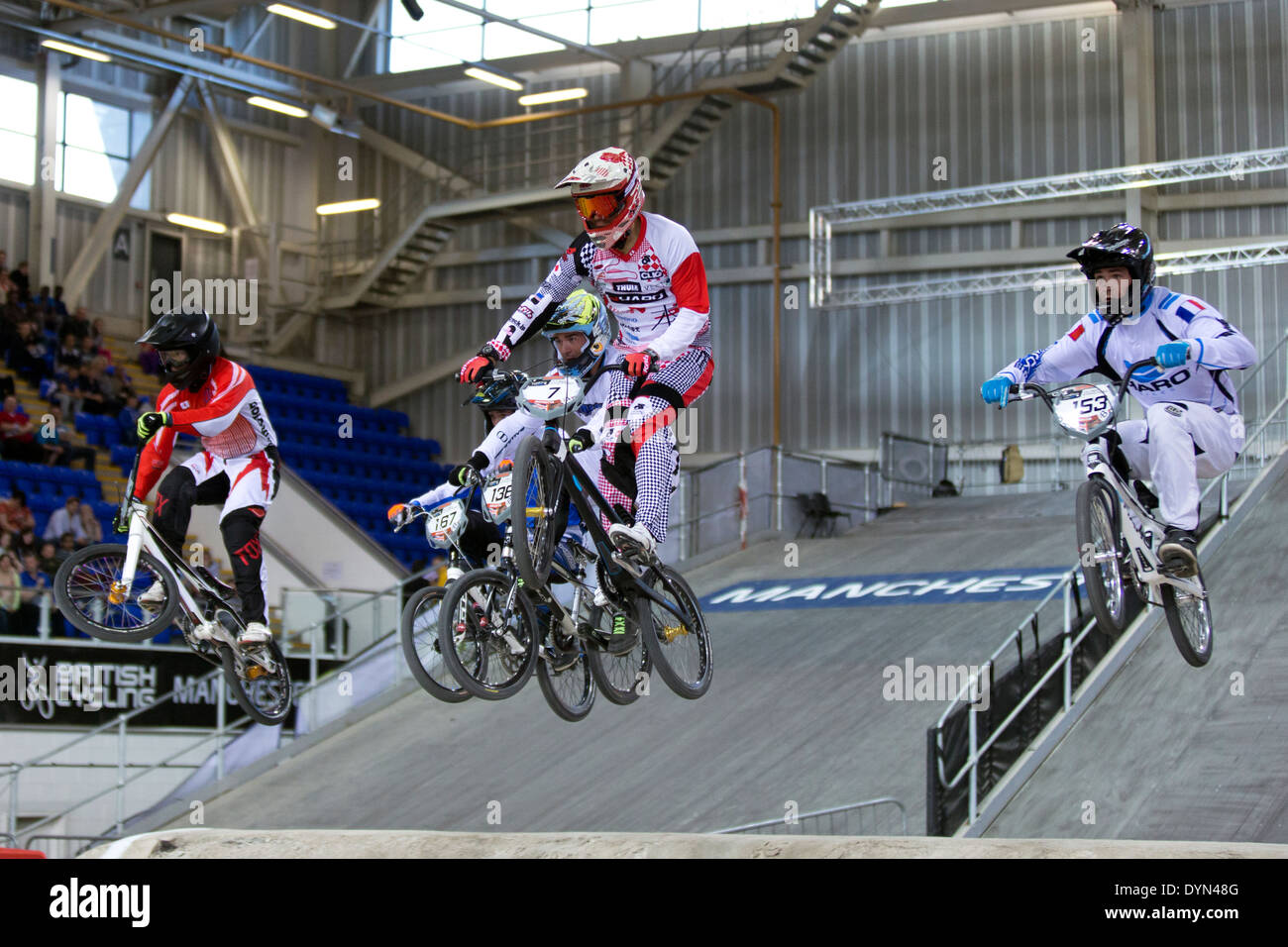 Elite Men Qualification Run 1 Heat 14 UCI BMX Supercross World Cup ...