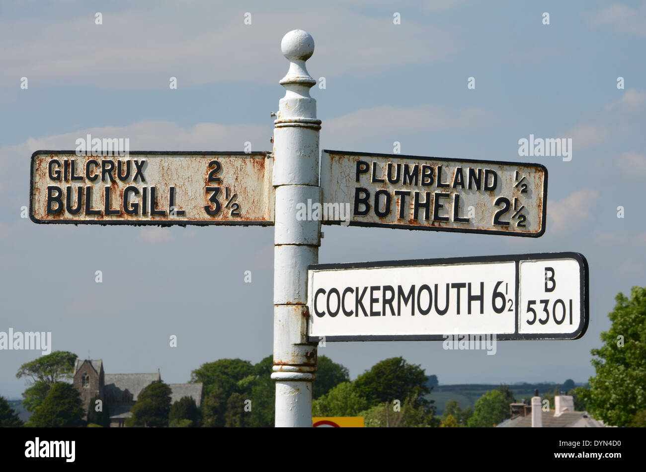 Cockermouth sign hi-res stock photography and images - Alamy