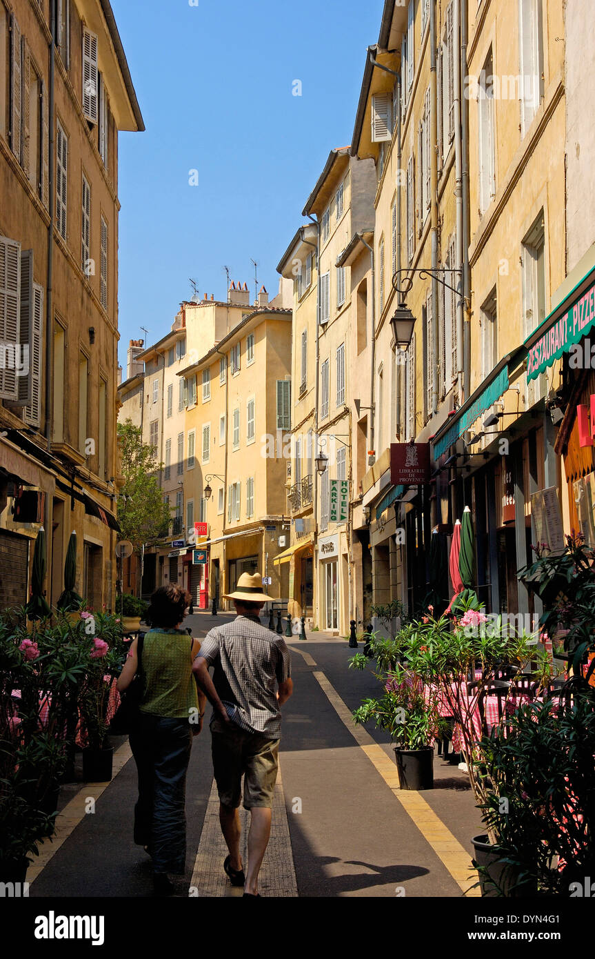 Old Town, Aix en Provence, Provence, France Stock Photo - Alamy