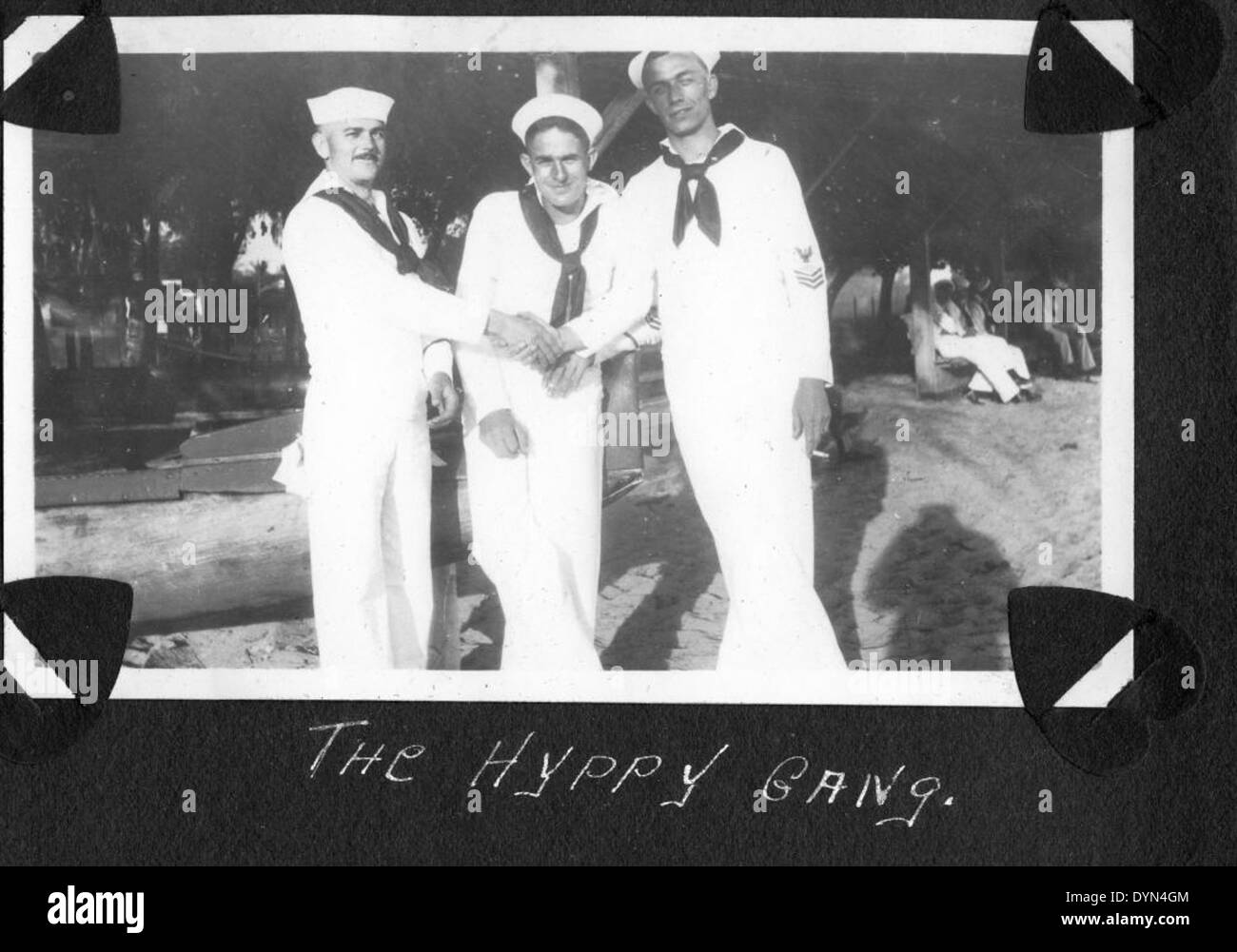 This image from the Canal Zone shows U.S. Navy personnel during a ...