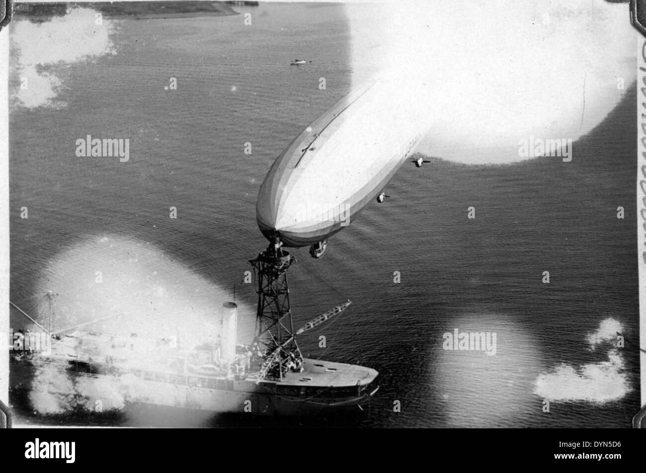 The USS Patoka (AG-125) served as an airship tender during the mid-20th ...