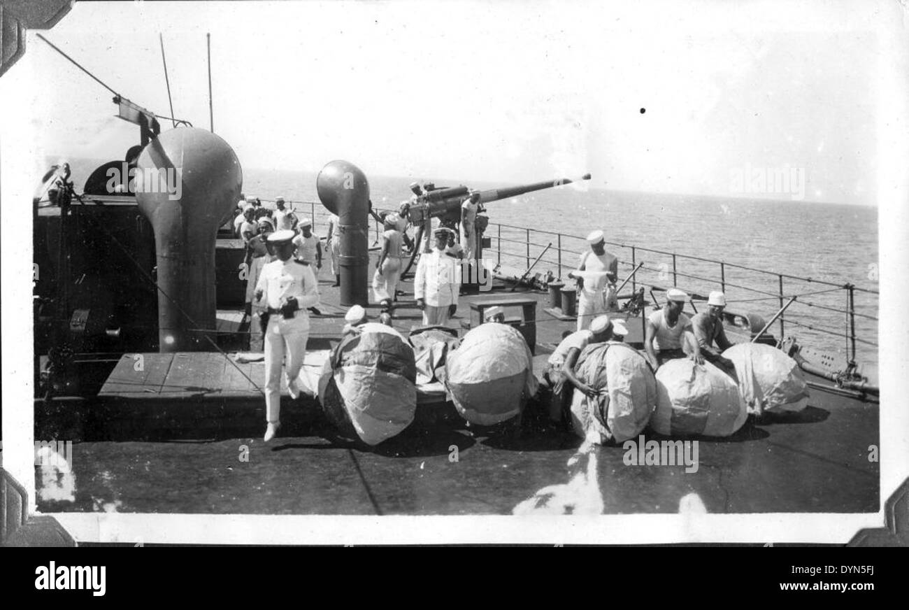 Artillery deck Black and White Stock Photos & Images - Alamy