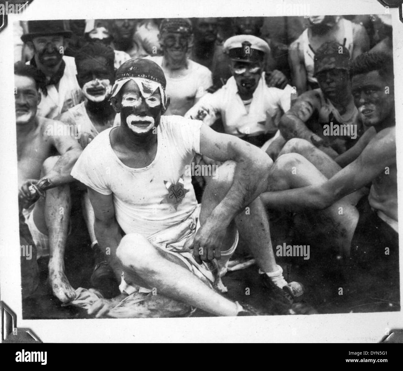 Crossing line ceremony Black and White Stock Photos & Images - Alamy